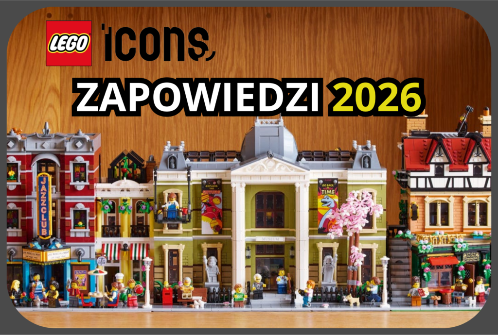 Zapowiedzi serii LEGO® Icons na 2026 rok. – Fani Klocków